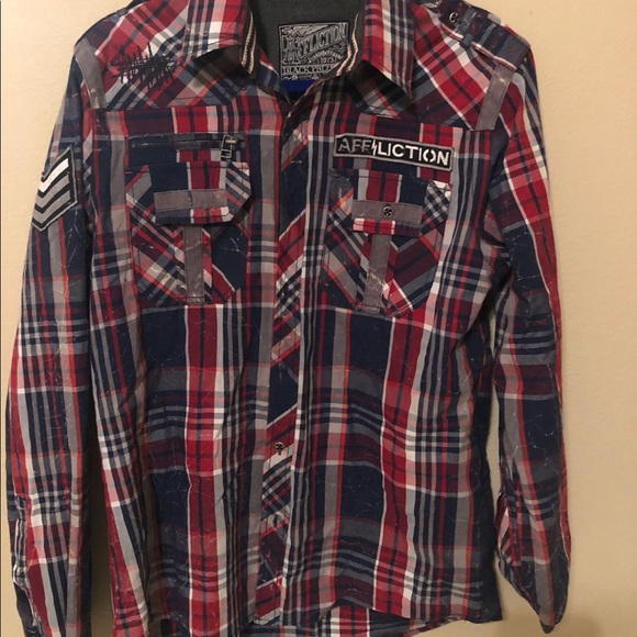 Affliction | Shirts | Affliction Button Up Shirt | Poshmark